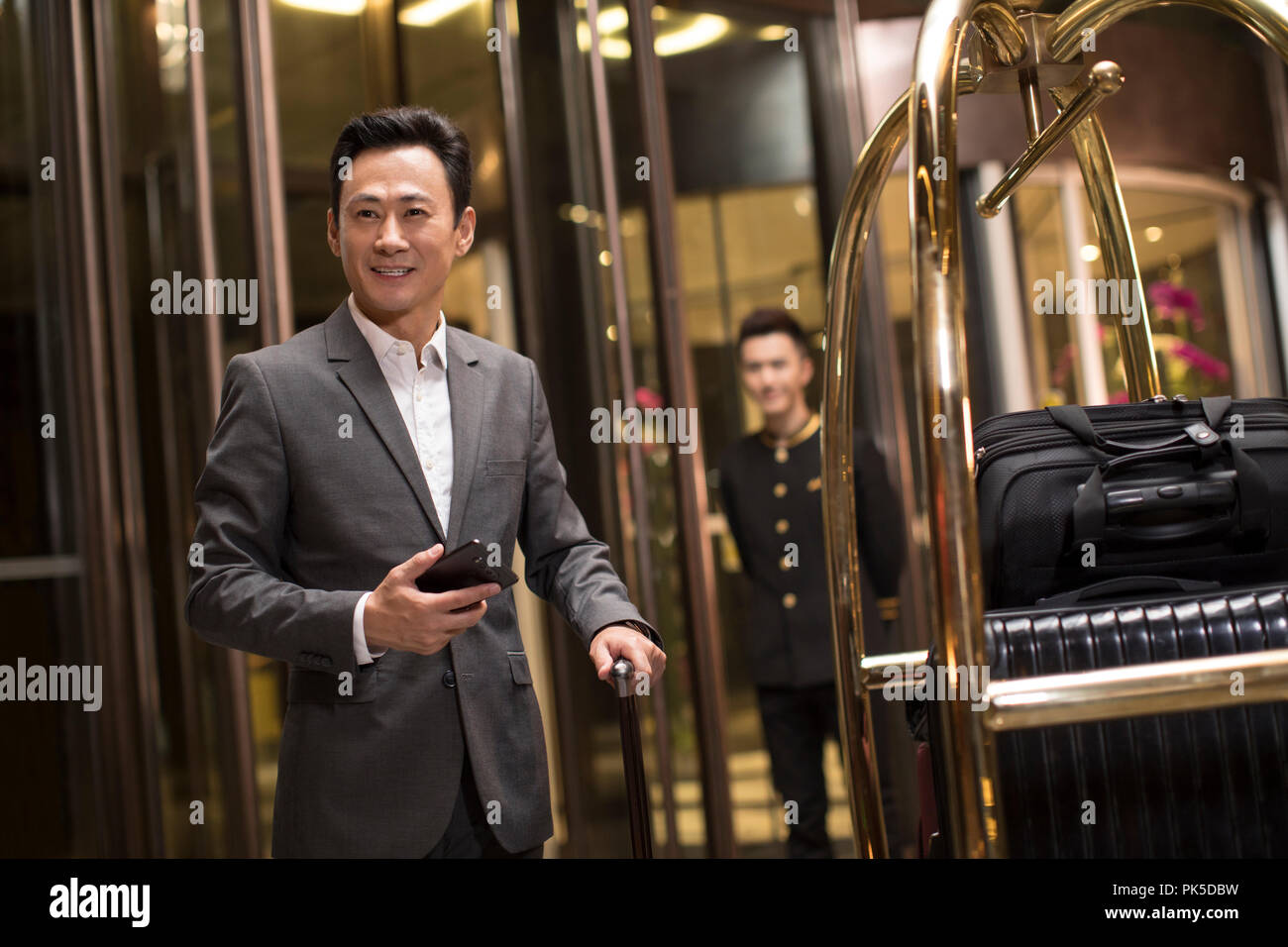 Hotel bell men only hi-res stock photography and images - Alamy