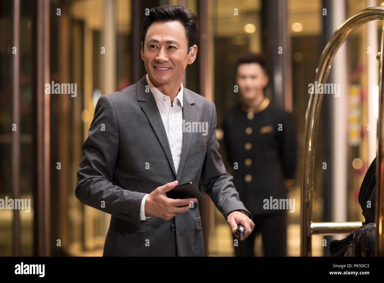 Hotel bell men only hi-res stock photography and images - Alamy