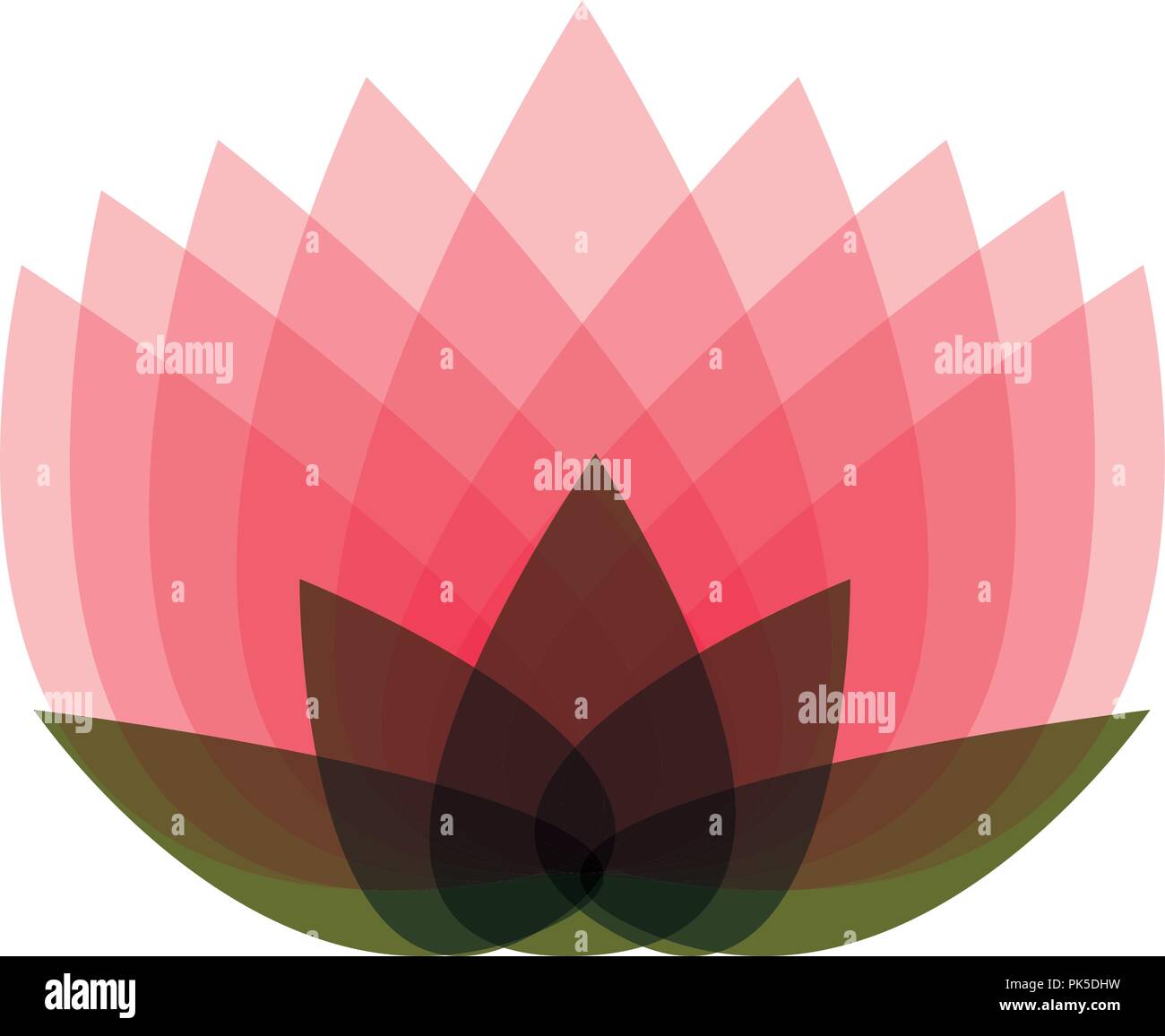 Isolated lotus flower design Stock Vector Image & Art - Alamy