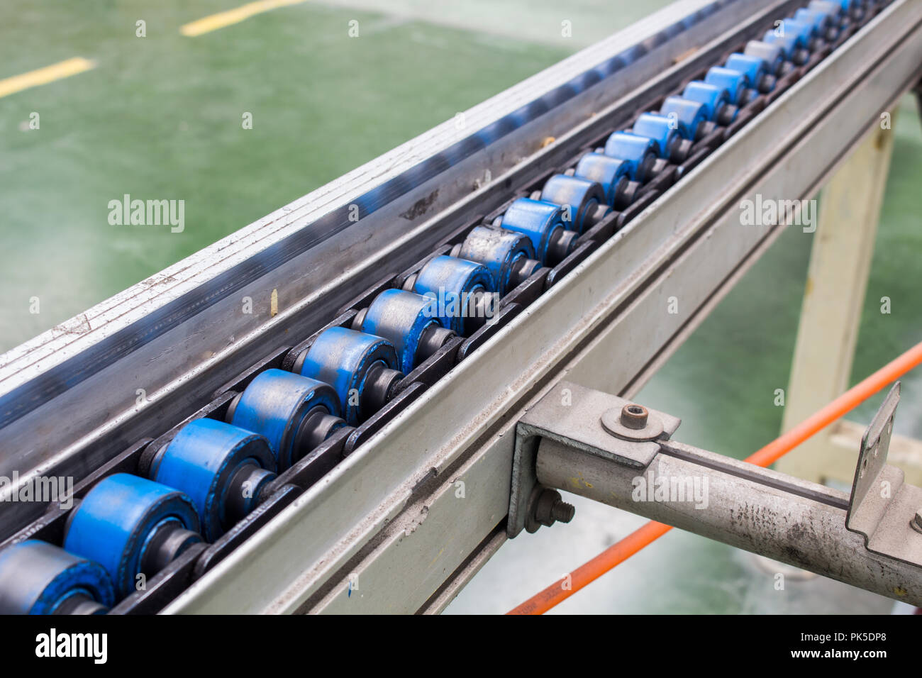 Conveyor belt, production line of the factory Stock Photo - Alamy