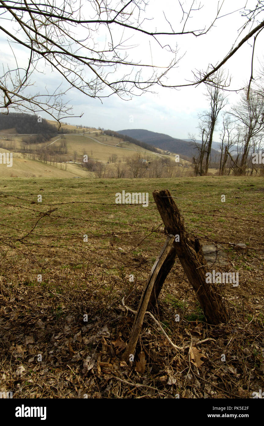 South West view from the Ted Lewis Trail at G. Thompson Wildlife ...