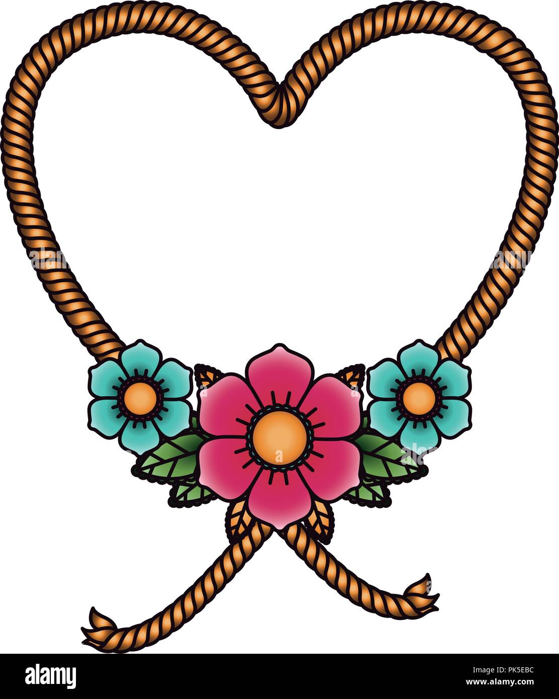 Isolated heart shape design Stock Vector Image & Art - Alamy