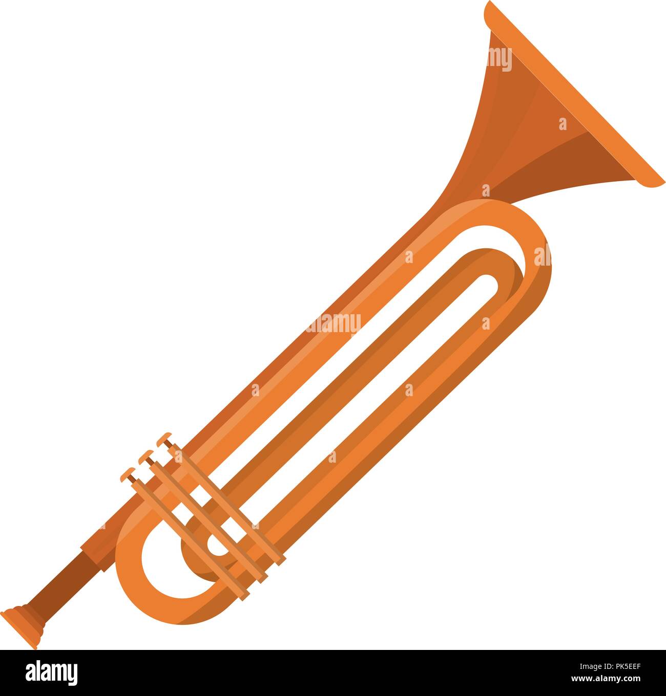 Trumpet traditional Stock Vector Images - Alamy