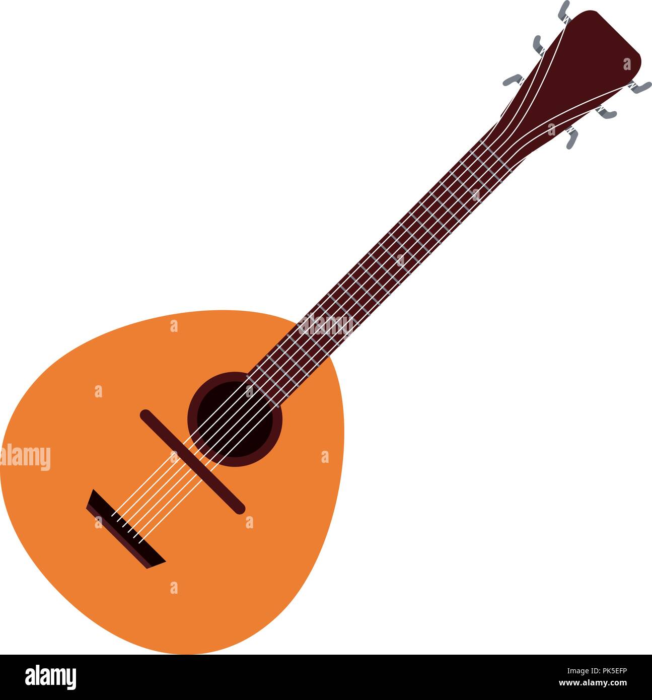Isolated guitar instrument design Stock Vector Image & Art - Alamy