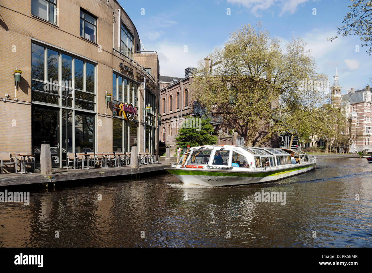 Amsterdam canal scene hi-res stock photography and images - Alamy