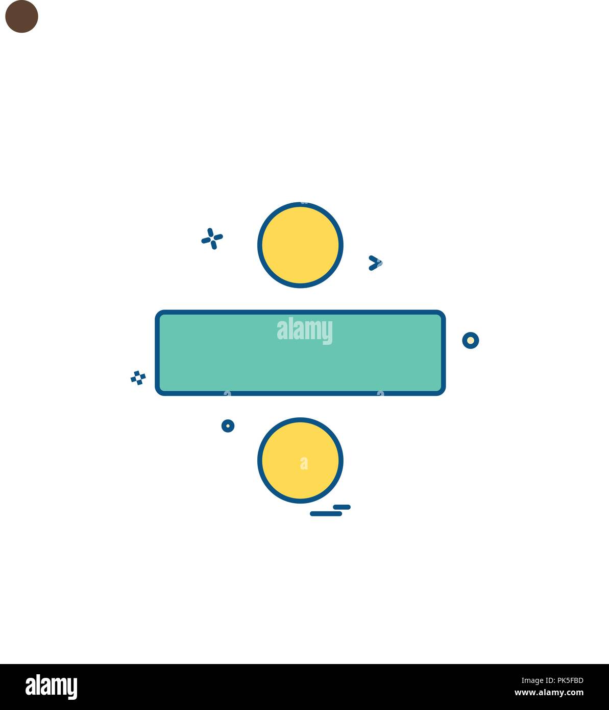 Divide icon design vector Stock Vector Image & Art - Alamy