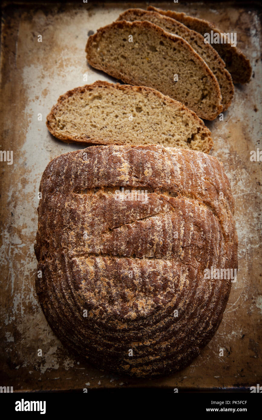 Rustic loaf hi-res stock photography and images - Alamy
