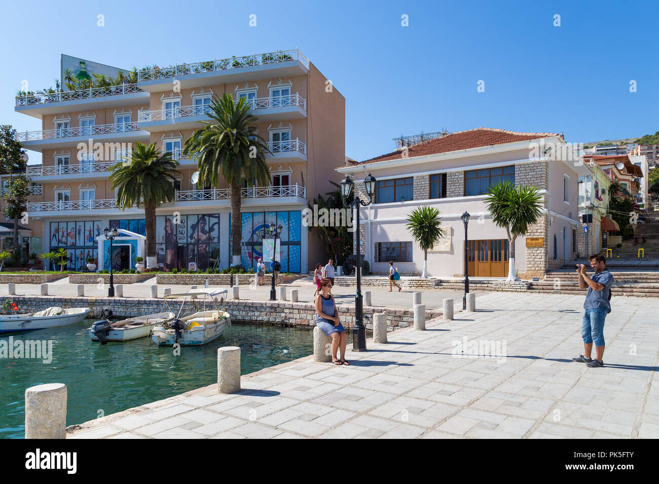 Saranda town hi-res stock photography and images - Alamy