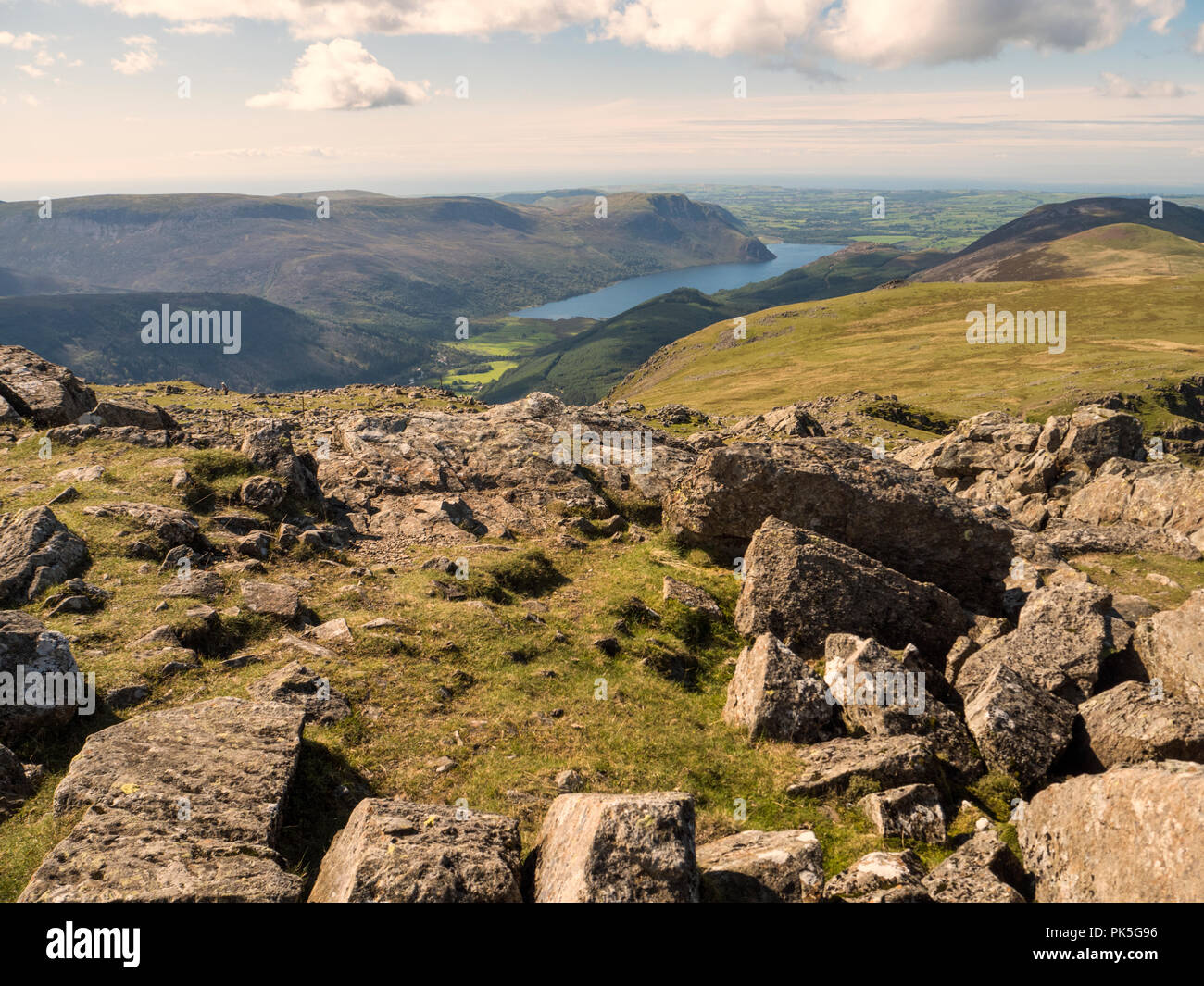 Ennerdale from High Stile Ridge Stock Photo - Alamy