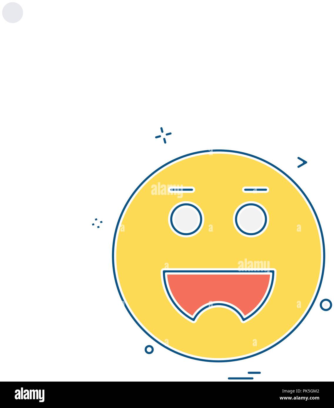 Emoji icons design vector Stock Vector Image & Art - Alamy