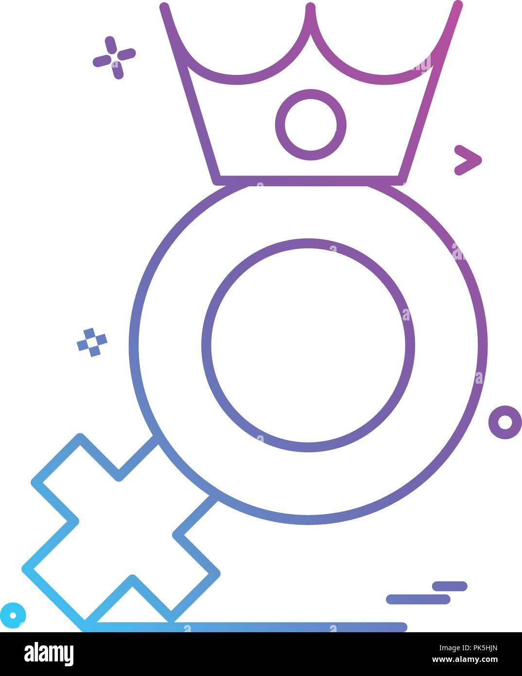 Female icon design vector Stock Vector Image & Art - Alamy