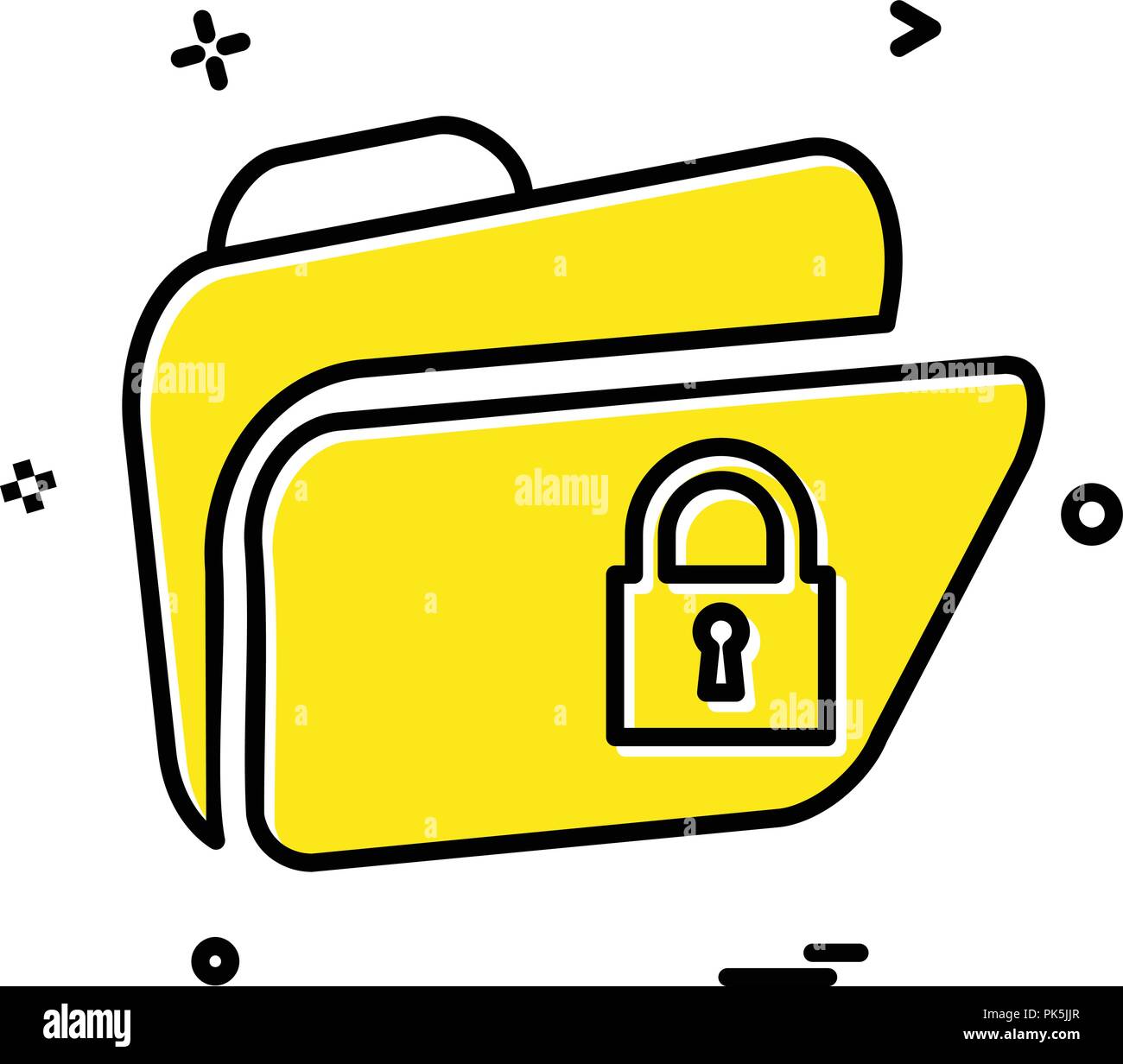 Folder icon design vector Stock Vector Image & Art - Alamy
