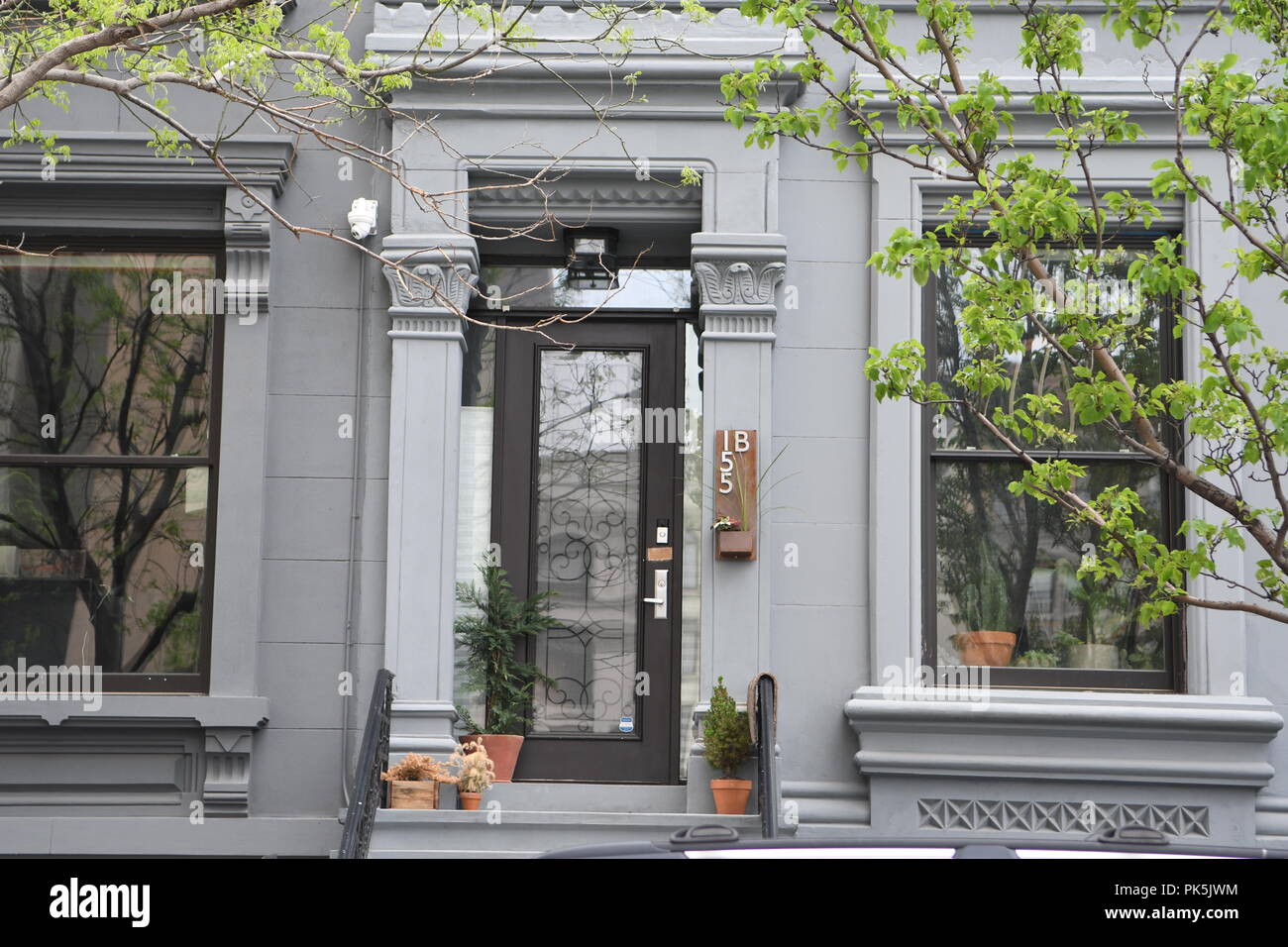 Harlem street view, New York City, USA Stock Photo - Alamy