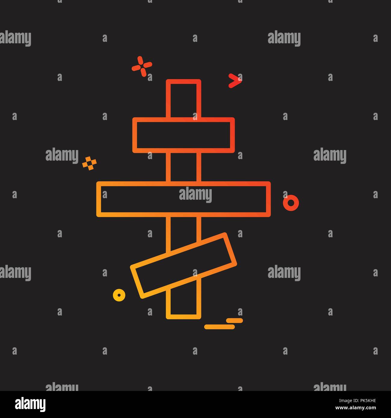 Cross icon design vector Stock Vector Image & Art - Alamy