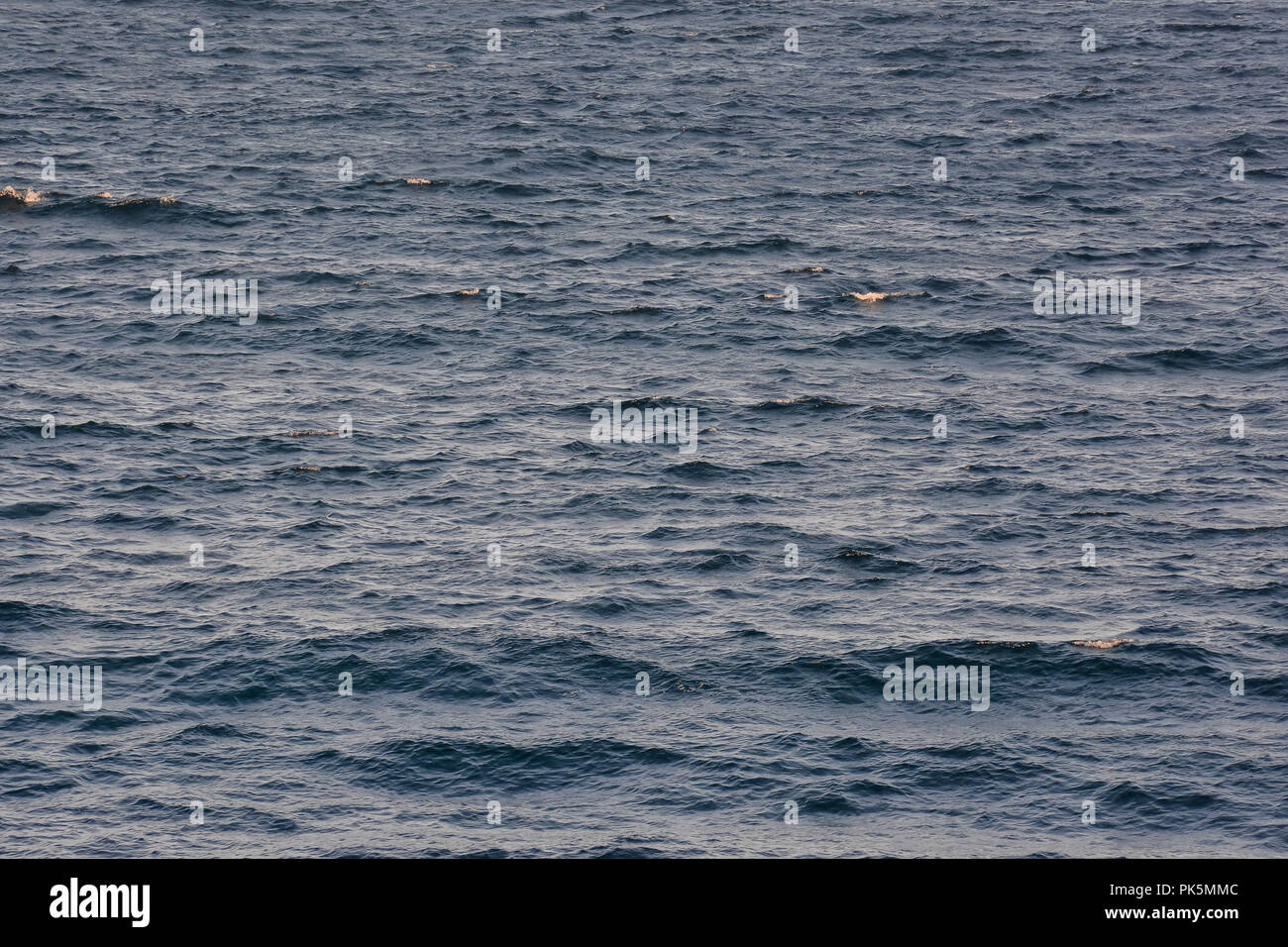 Blue Still Sea Water With Ripple. Natural Background Photo Texture ...