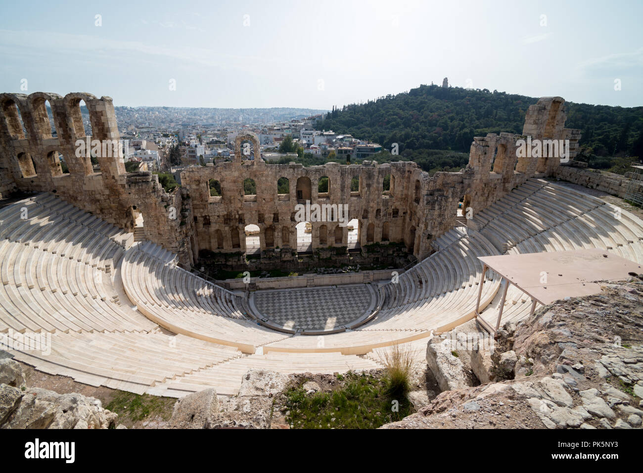 Old amphitheatre in Athens Stock Photo - Alamy