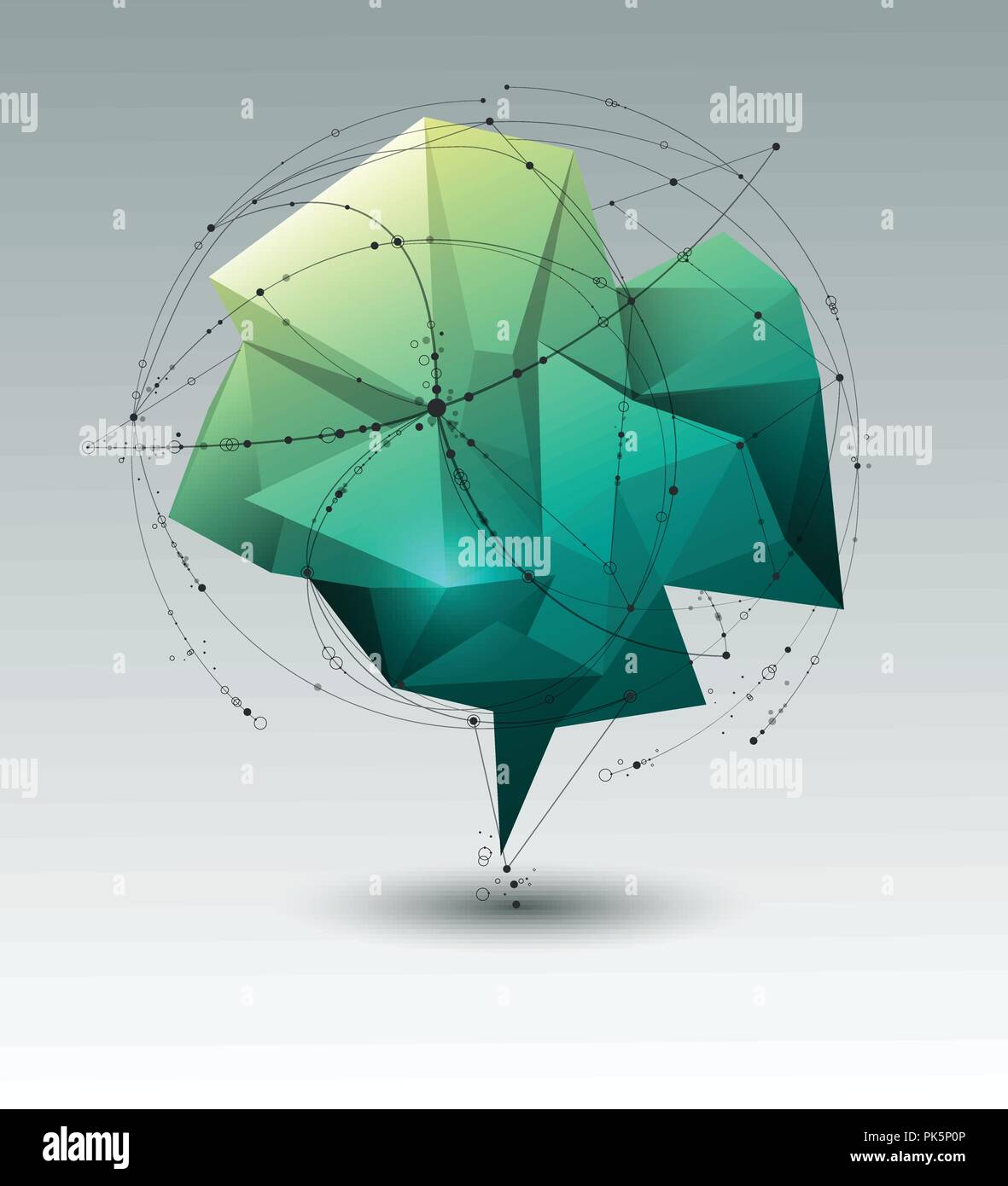 Polygon tree hi-res stock photography and images - Alamy