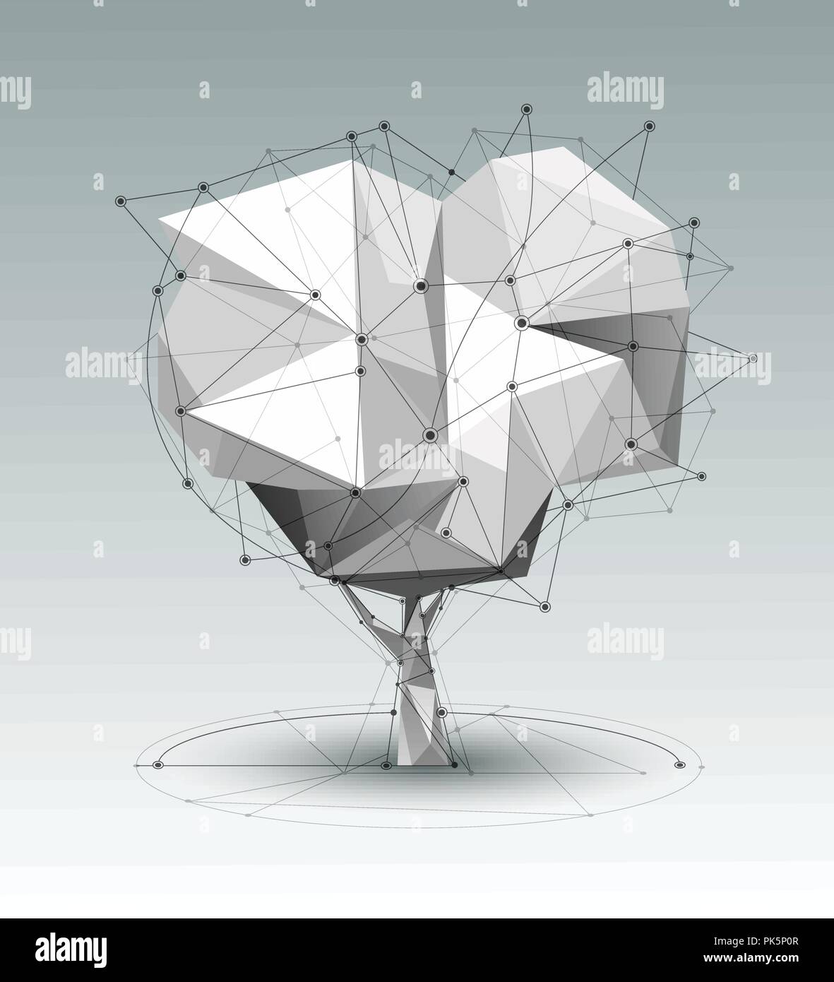 Polygon tree hi-res stock photography and images - Alamy