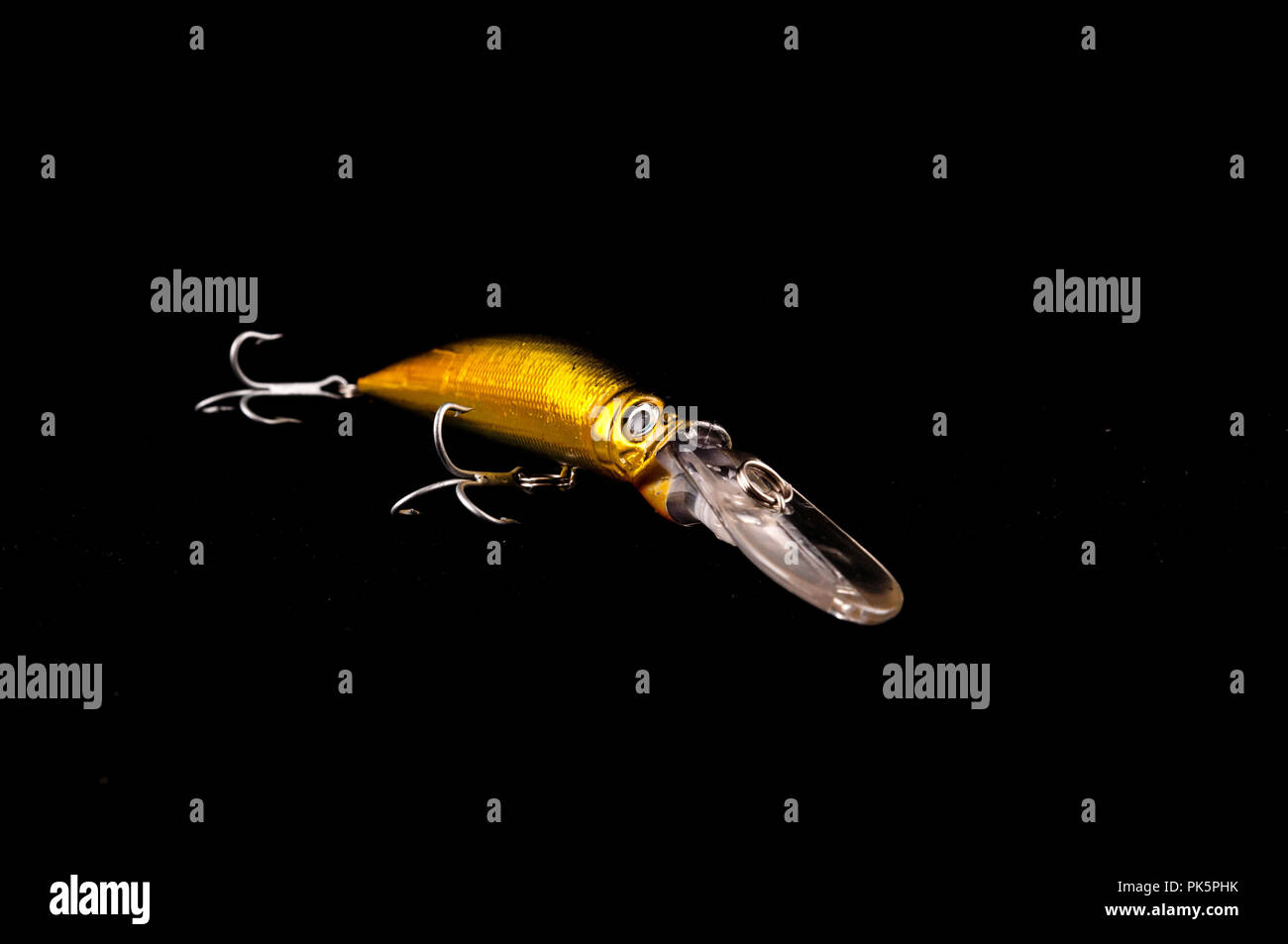 Picture of a Classic Fishing Lure for Predators Stock Photo - Alamy