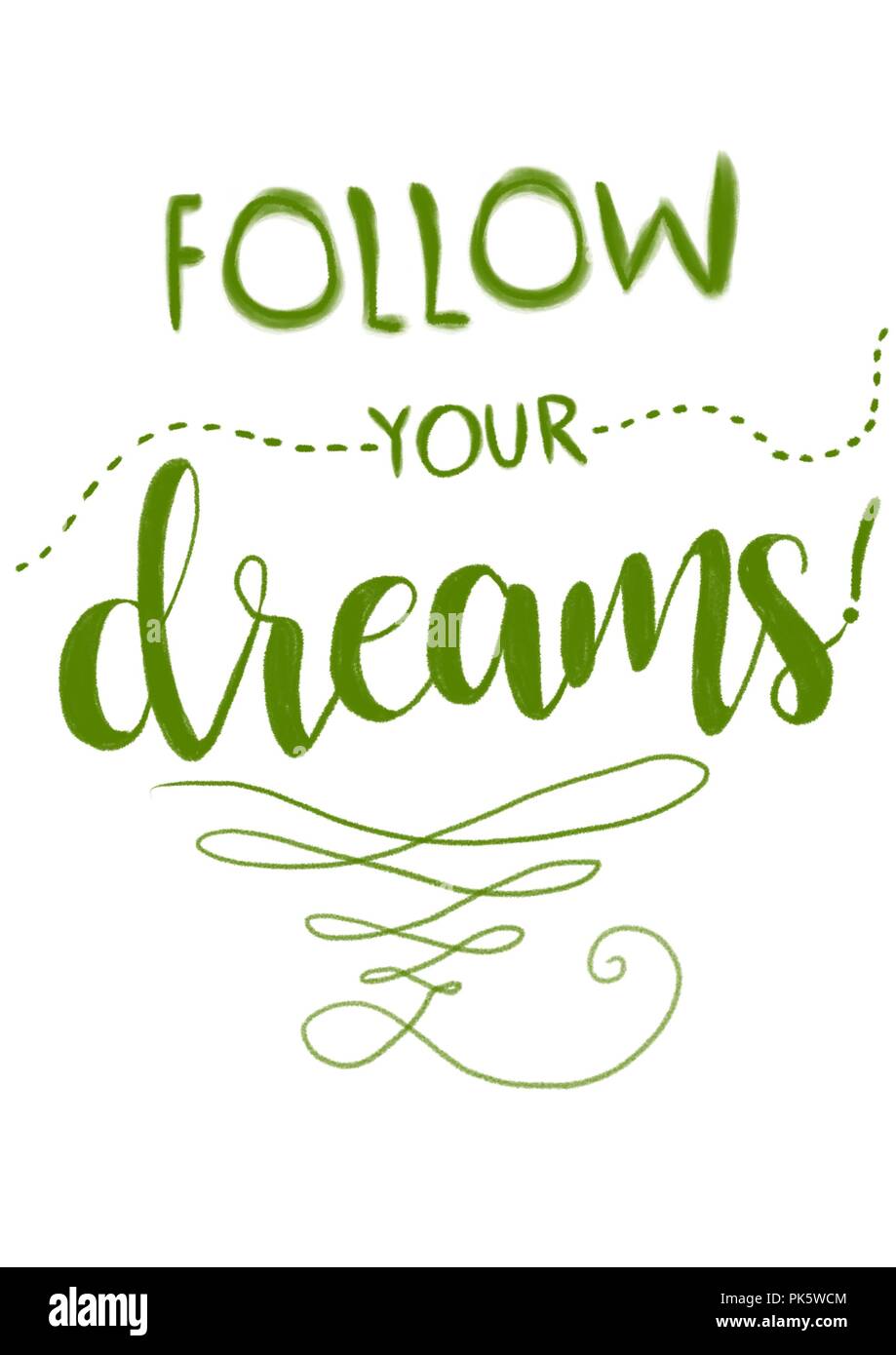 follow your dreams Stock Photo - Alamy