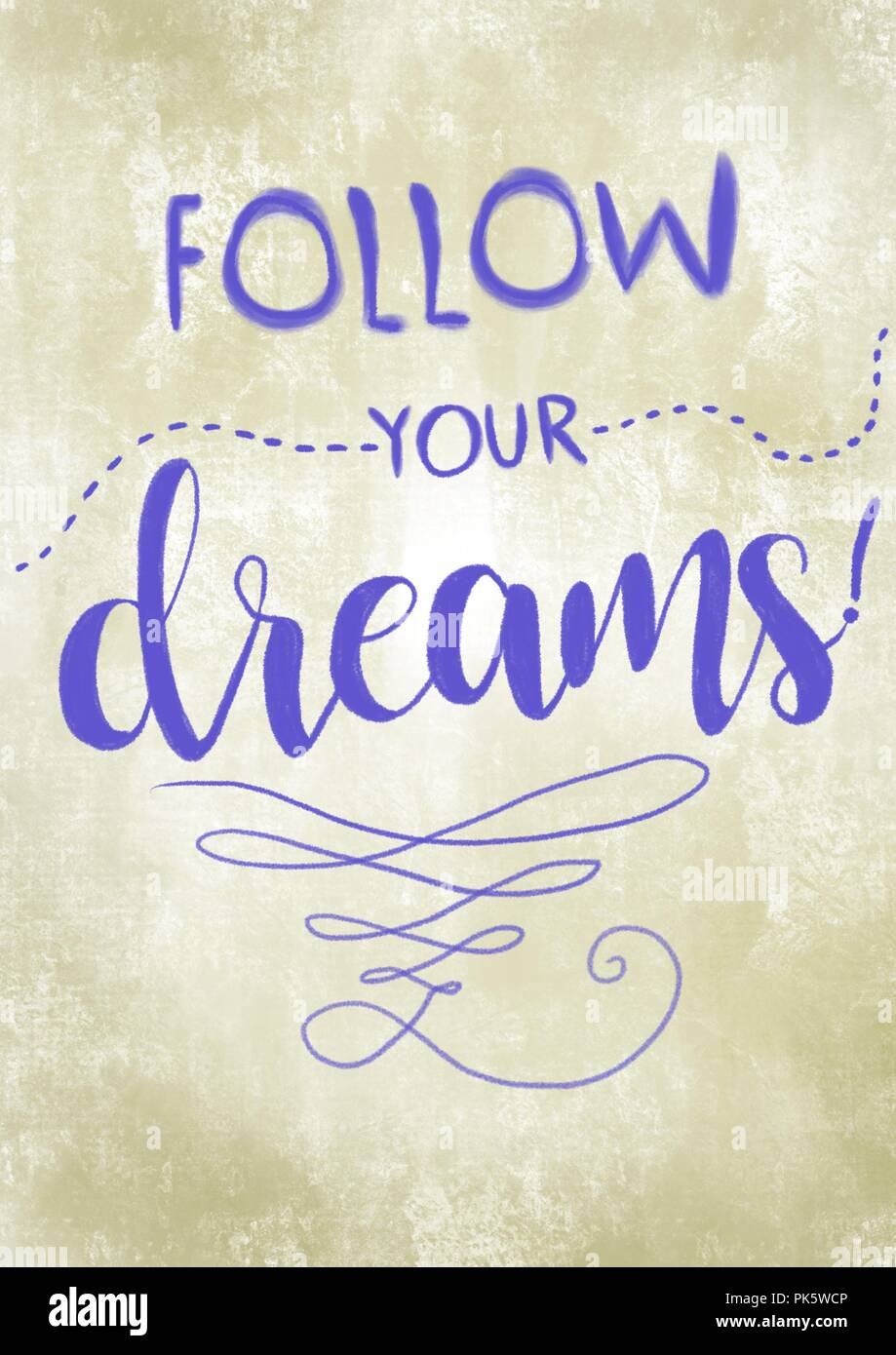 follow your dreams Stock Photo - Alamy