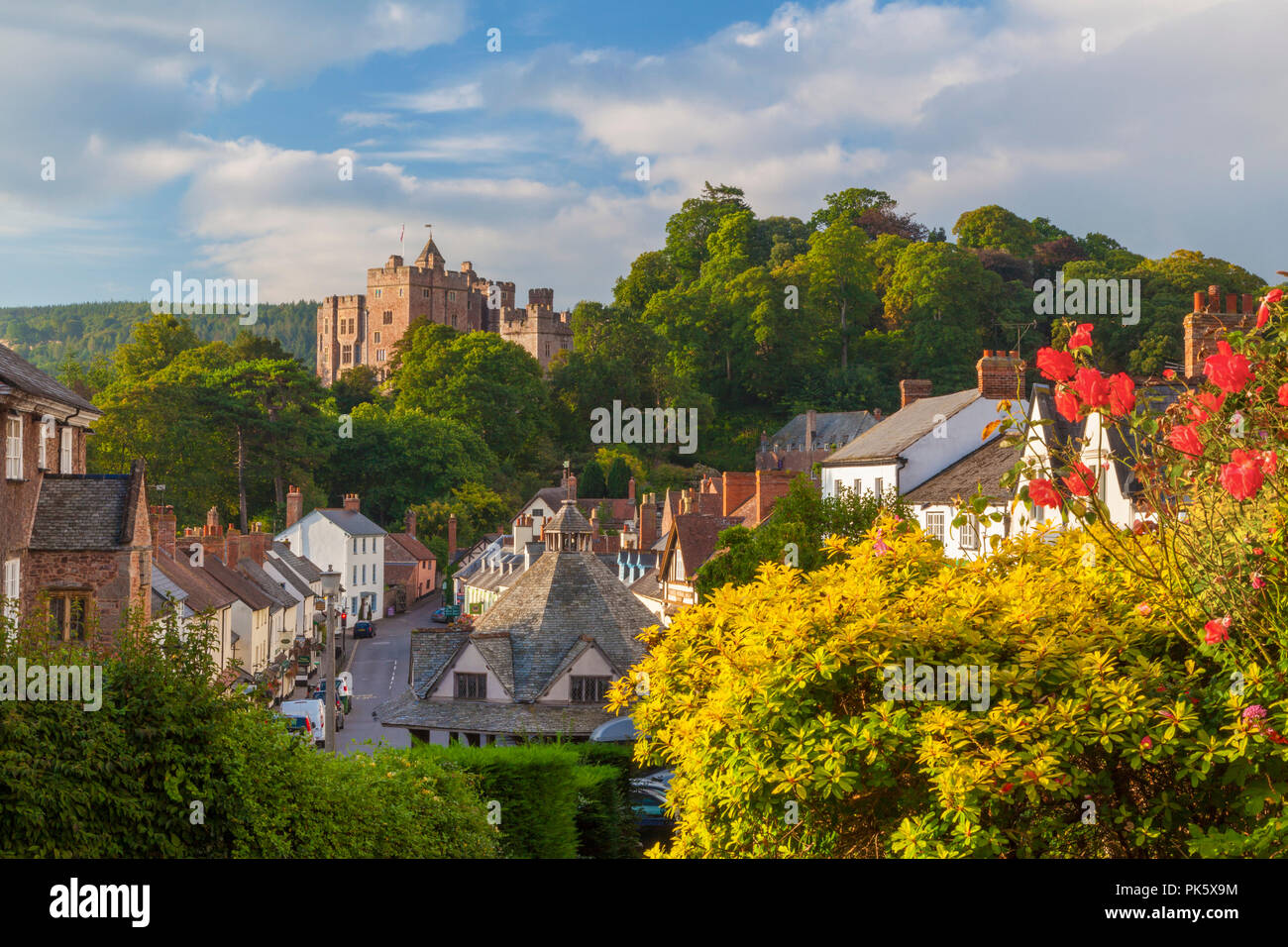 Dunster Castle, Somerset, England, UK Stock Photo - Alamy