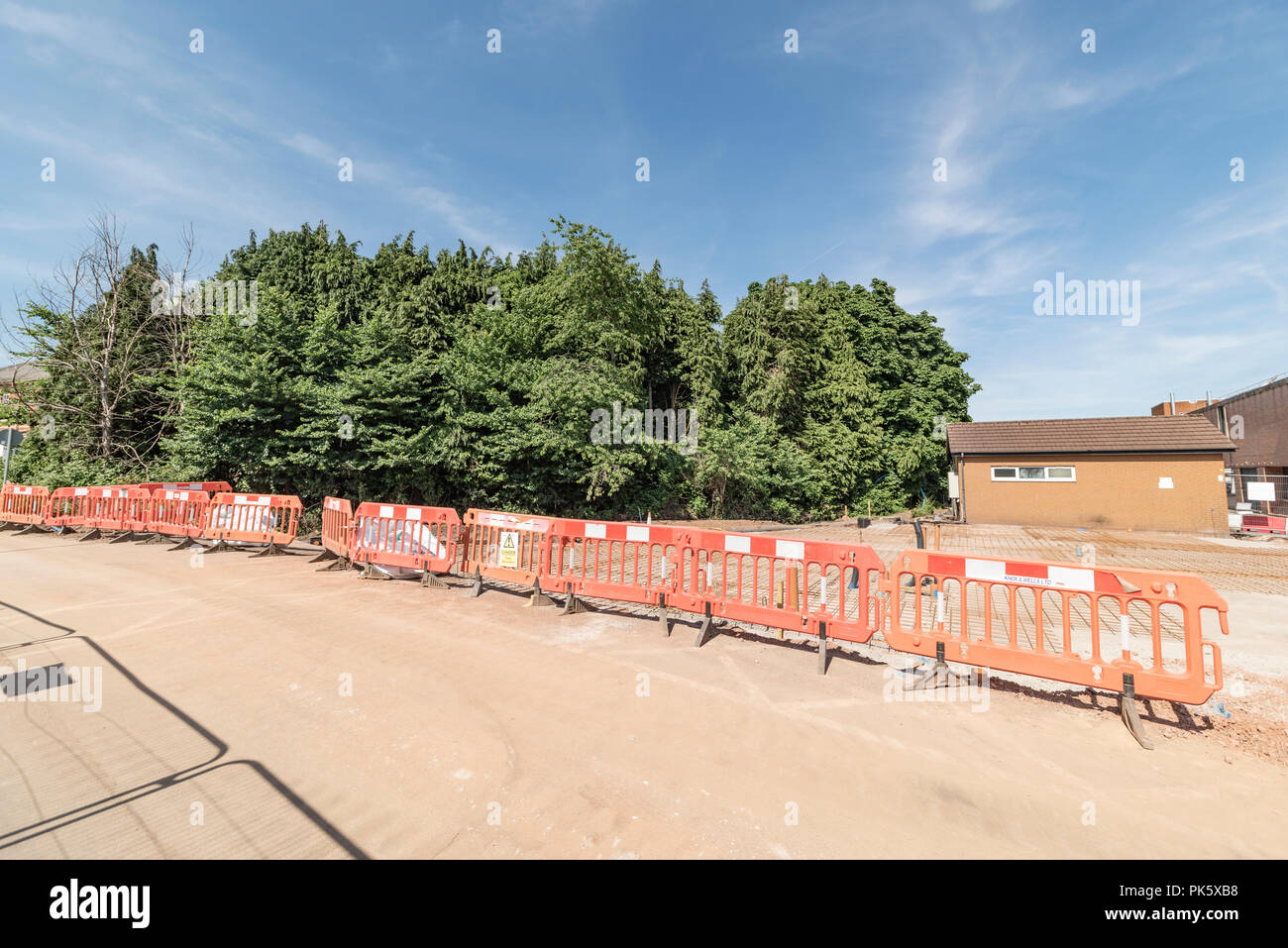 Preparing the site at Velindre Hospital Cardiff for the New Maggies ...