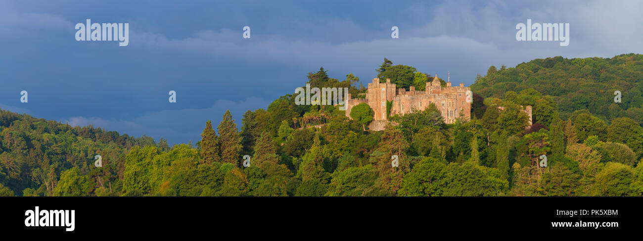 Dunster Castle, Somerset, England, UK Stock Photo - Alamy