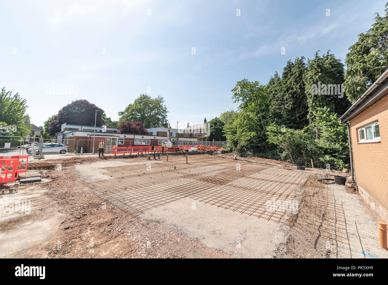 Preparing the site at Velindre Hospital Cardiff for the New Maggies ...