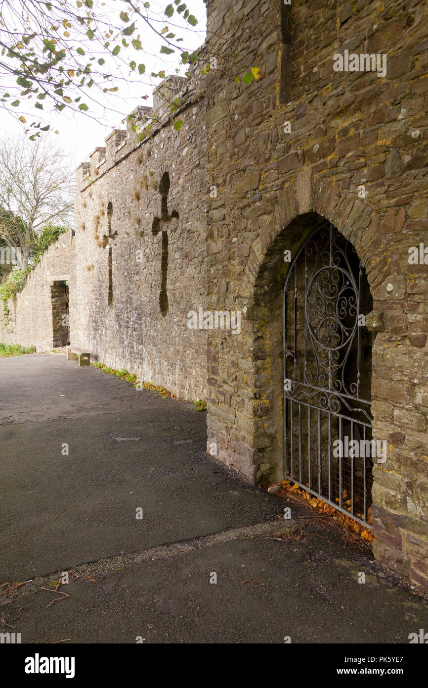 Medieval castle,Castle Hill, Great Torrington, North Devon, England ...