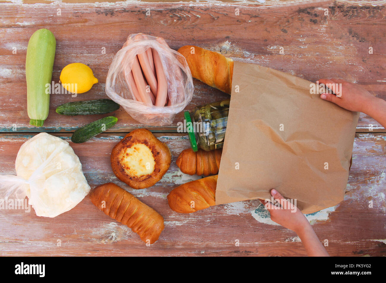 Bun bag hi-res stock photography and images - Alamy