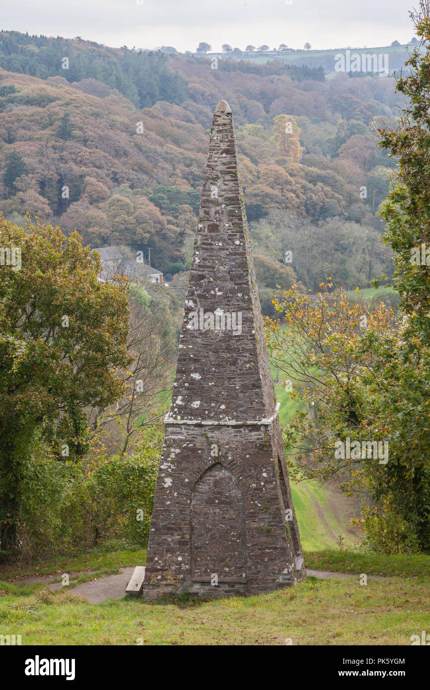 Waterloo Monument A stone obelisk erected in 1818 by to commemorate the ...