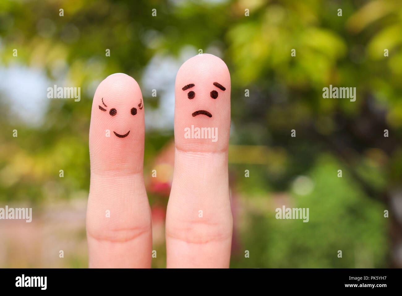 Woman couple worried funny hi-res stock photography and images - Alamy