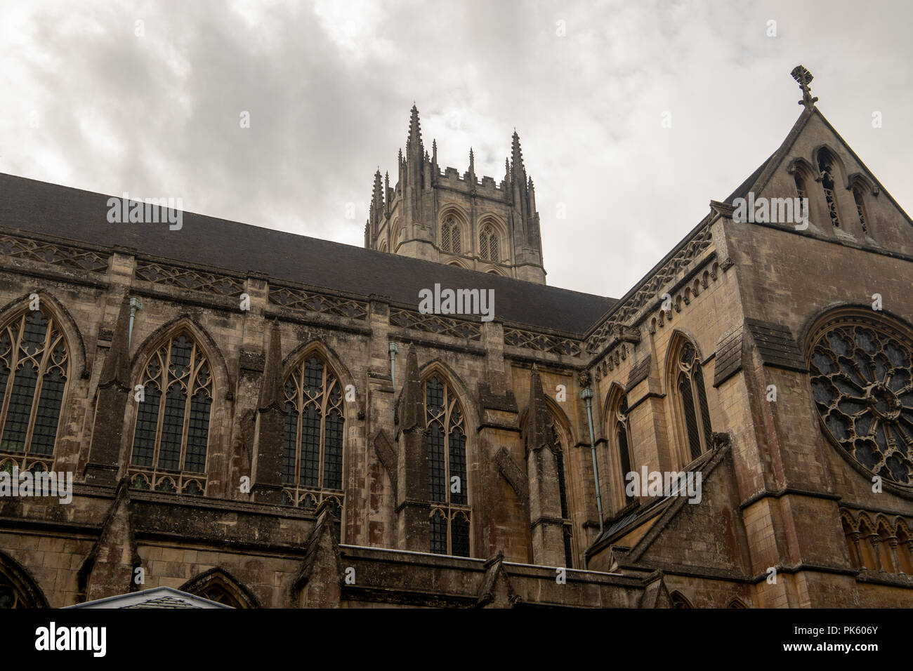 Downside Abbey, Radstock, England Stock Photo - Alamy