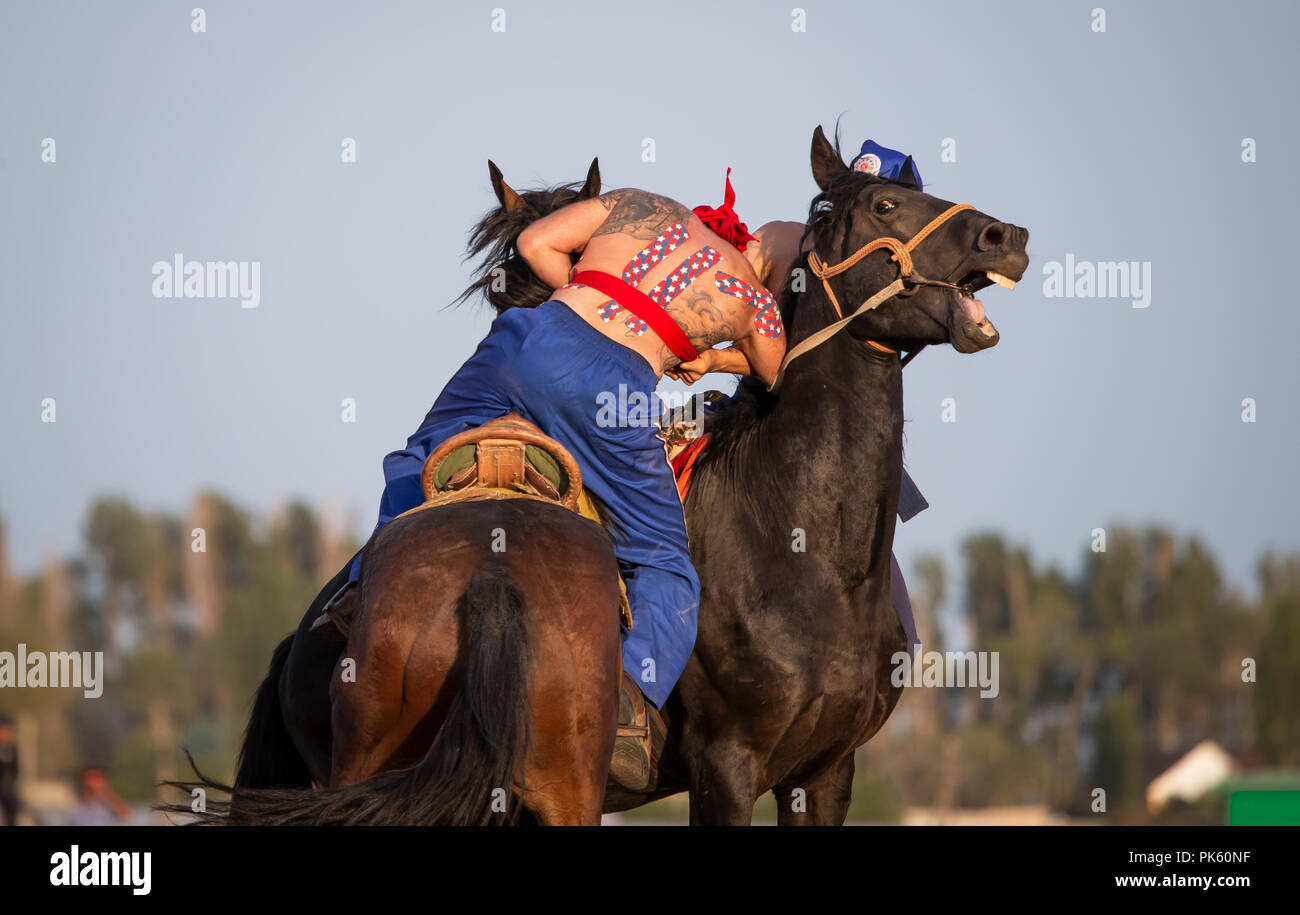 Nomadic horse games hi-res stock photography and images - Alamy