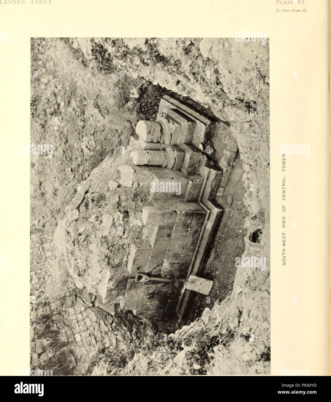 "Lesnes Abbey in the parish of Erith, Kent; being the complete report ...