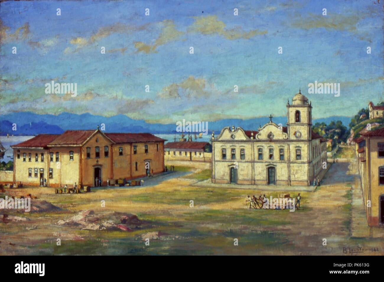 Benedito Calixto de Jesus - Matriz Colonial de Santos, Acervo do Stock ...