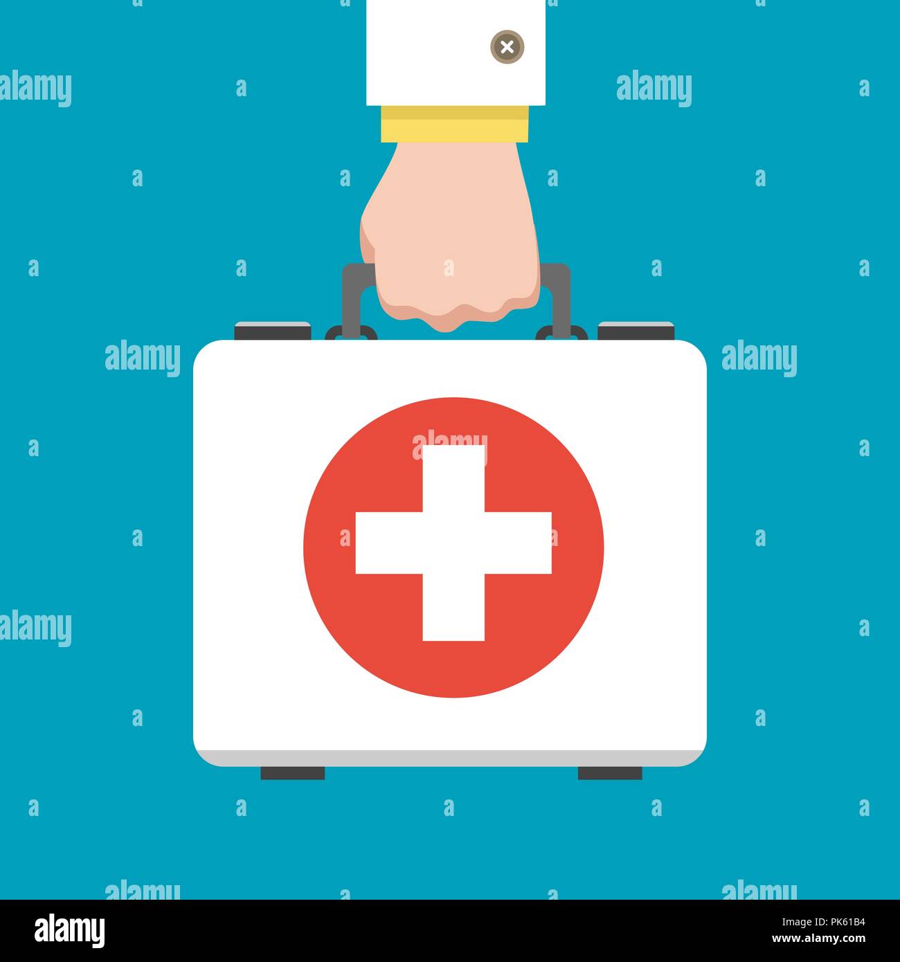 Doctor first aid kit Stock Vector Image & Art - Alamy