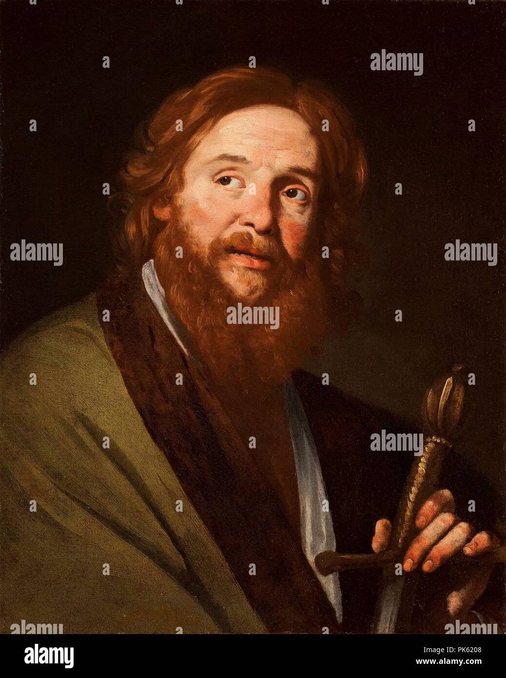 Bernardo Strozzi - Saint Paul Stock Photo - Alamy