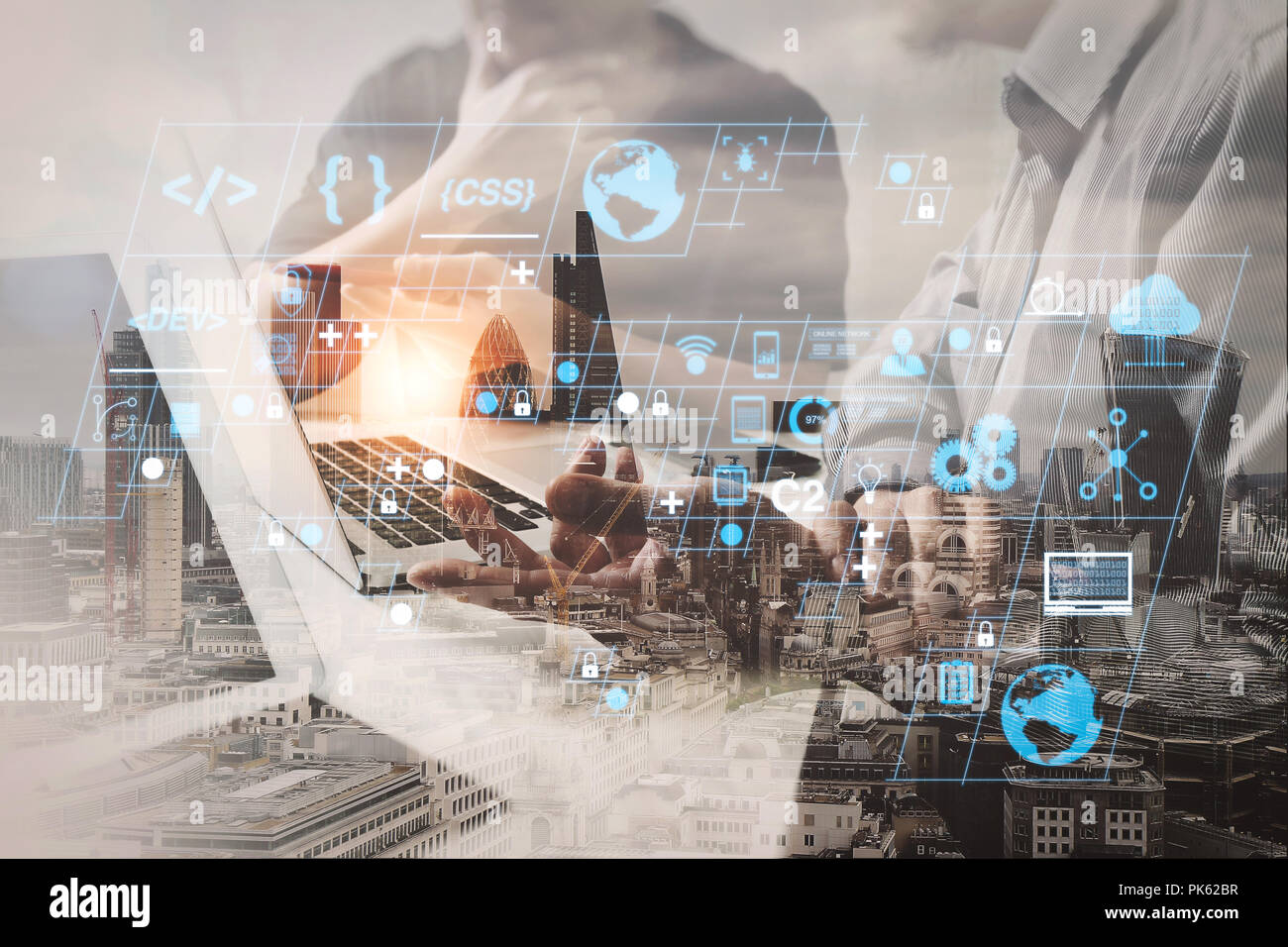 Coding Software Developer Work With Ar New Design Dashboard Computer