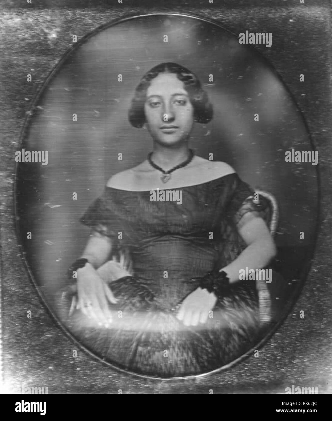 Bernice Pauahi Bishop in her twenties Stock Photo - Alamy