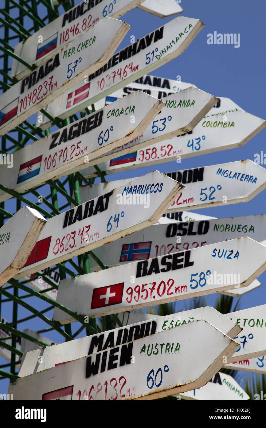 Signpost praga hi-res stock photography and images - Alamy