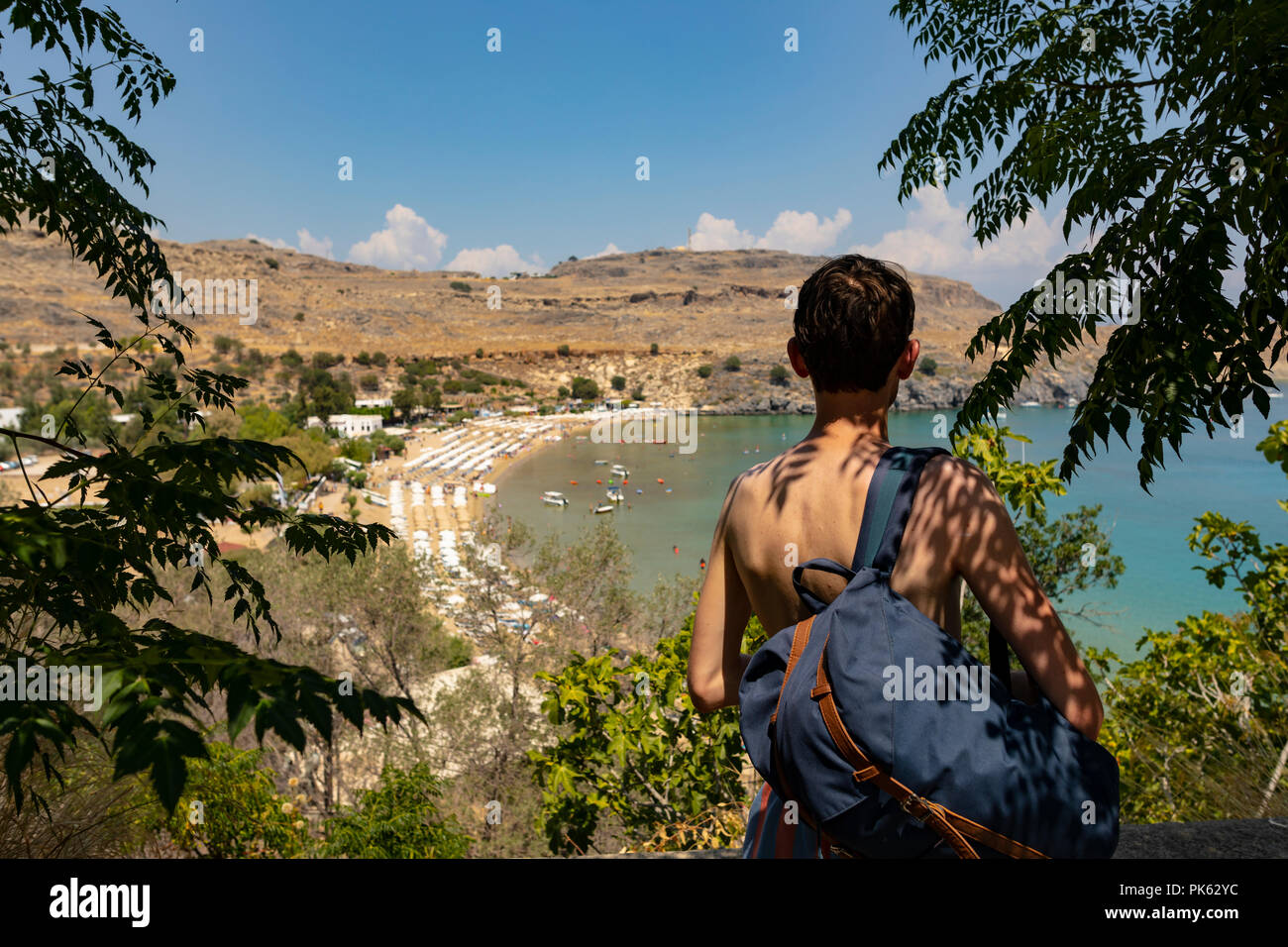 Travelling backpack hi-res stock photography and images - Alamy