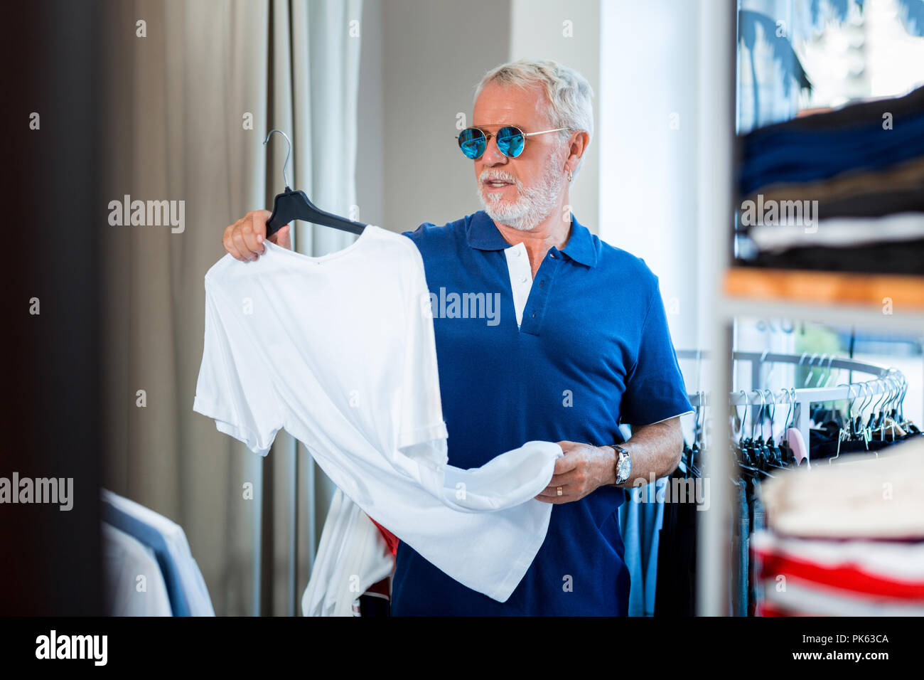Stylish elderly hi-res stock photography and images - Alamy