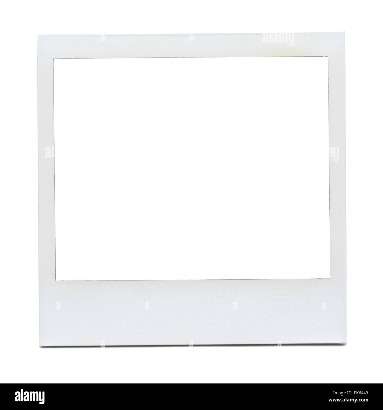 Retro realistic blank instant photo with shadow Stock Photo - Alamy Retro realistic blank instant photo with shadow Stock Photo - Alamy
