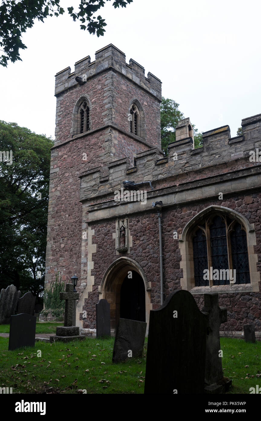 Our Lady and St. Nicholas Church, Wanlip, Leicestershire, England, UK ...