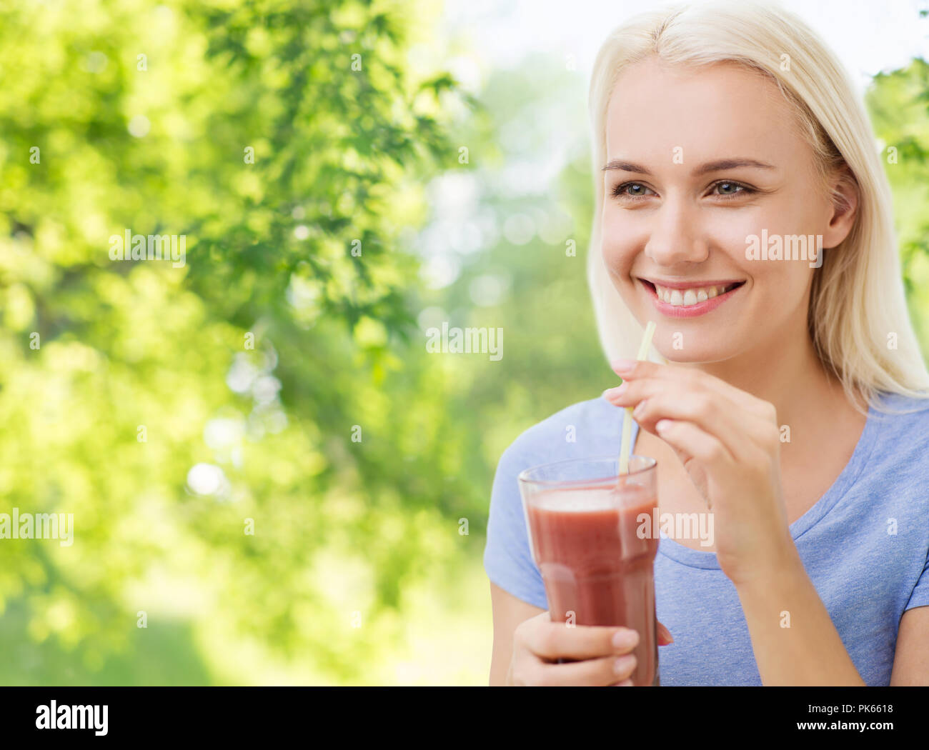 Shake with juice hi-res stock photography and images - Alamy