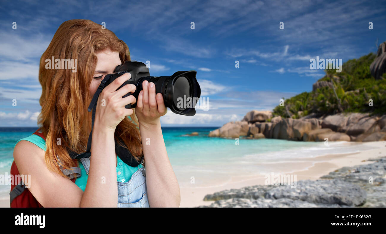Digital camera beach hi-res stock photography and images - Alamy