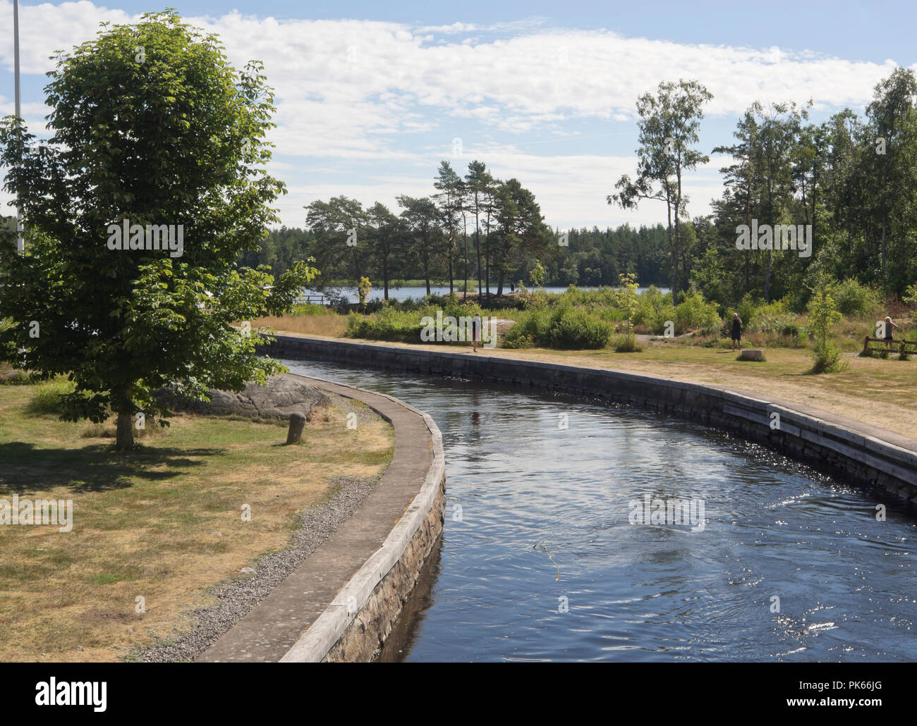 Swedish canal hi-res stock photography and images - Alamy
