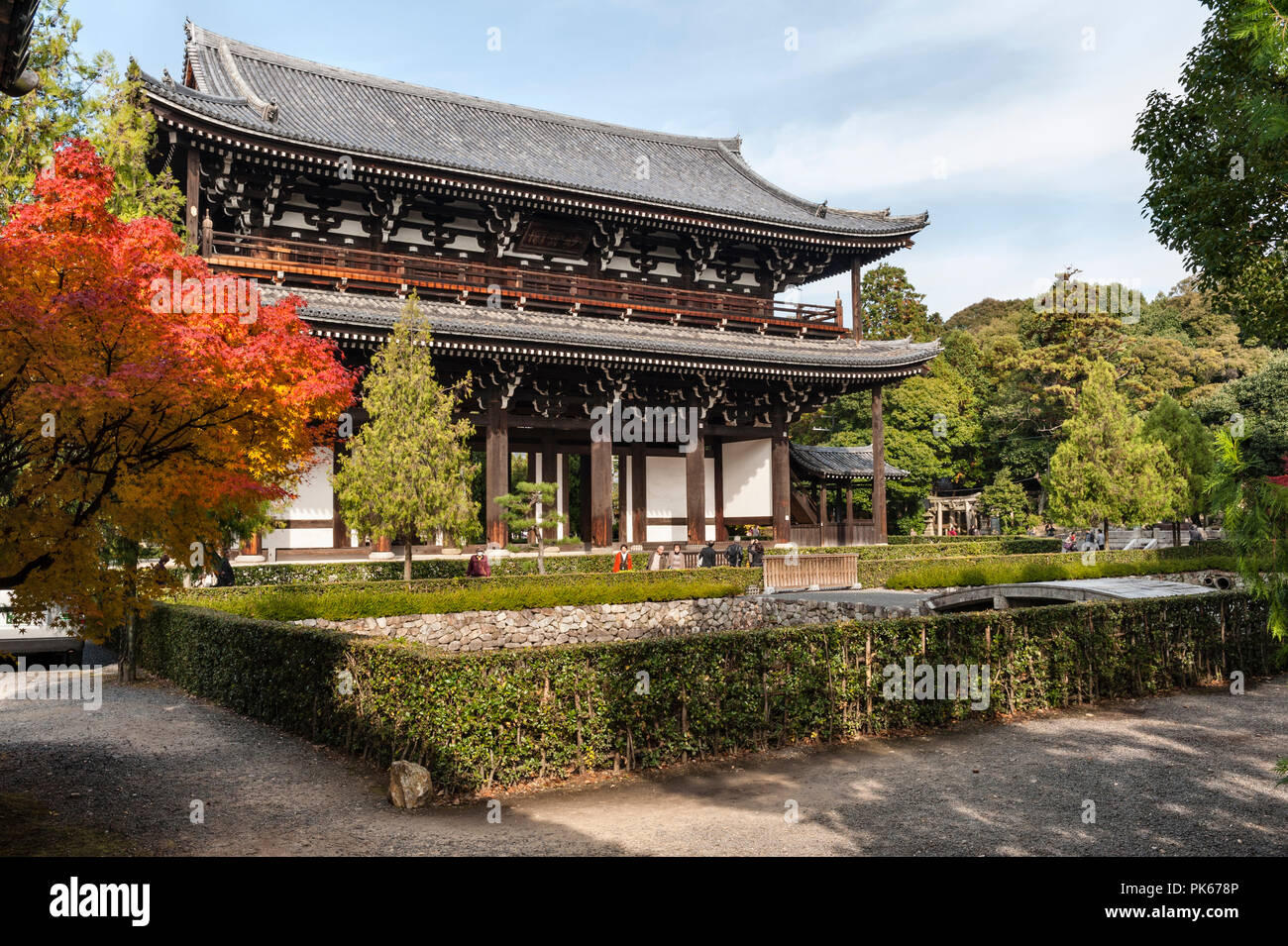Sanmon gate tofukuji temple hi-res stock photography and images - Alamy